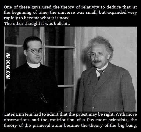 Priest vs. Scientist - 9GAG