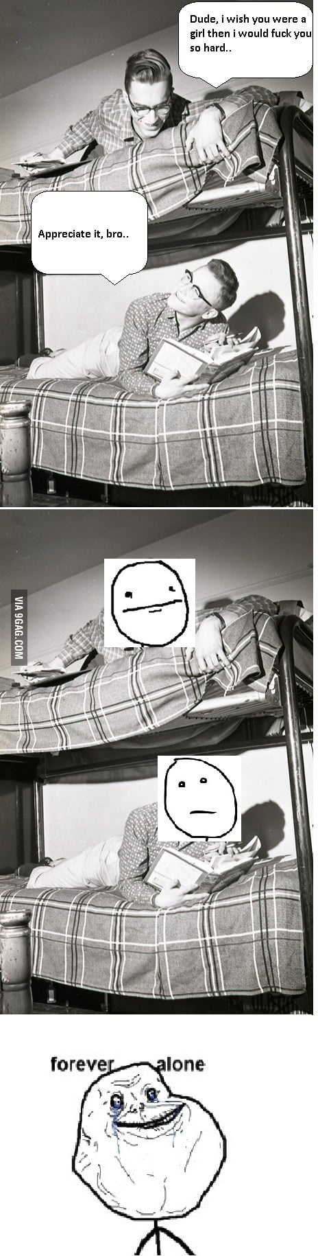 Forever Alone Level:9999 - 9GAG