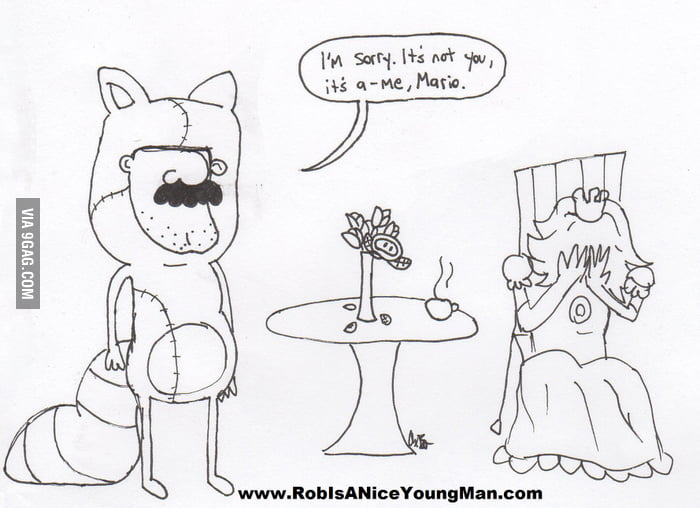 Mario Break Up - 9GAG