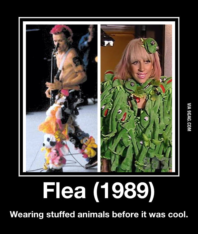 Flea>Lady Gaga - 9GAG