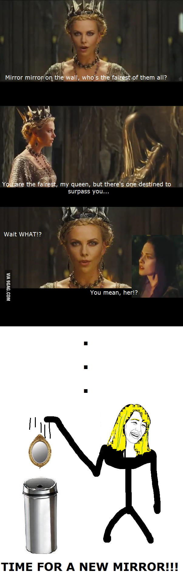 Mirror mirror on the wall... - 9GAG