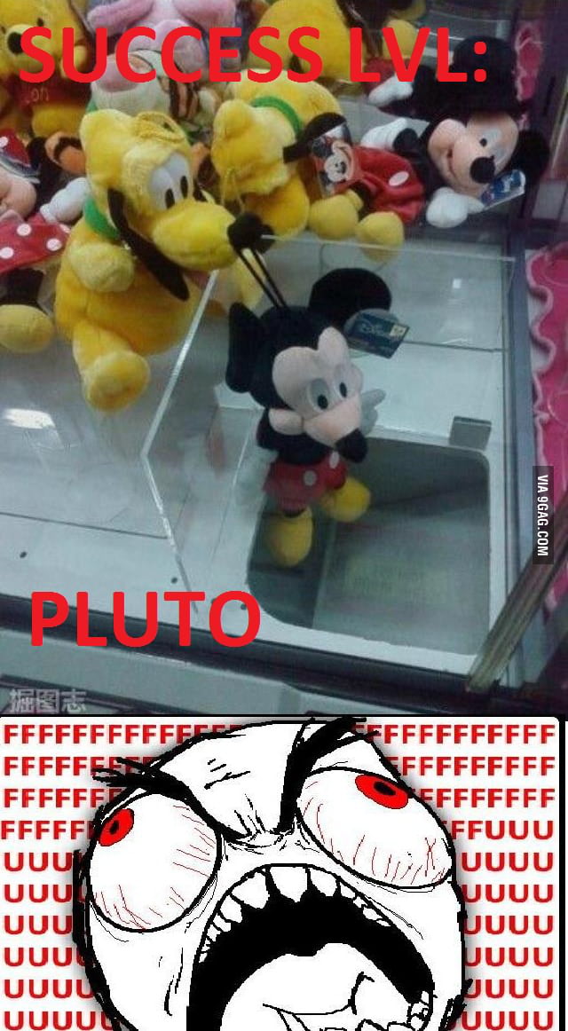 SUCCESS LVL: PLUTO - 9GAG