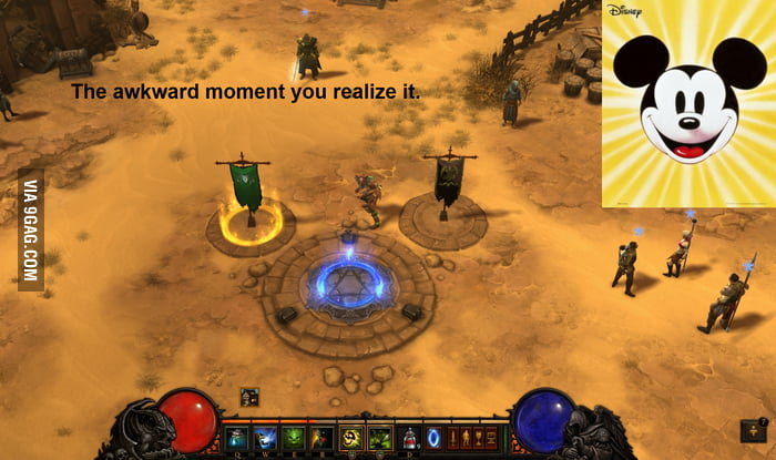 Diablo's Mickey Mouse - 9GAG