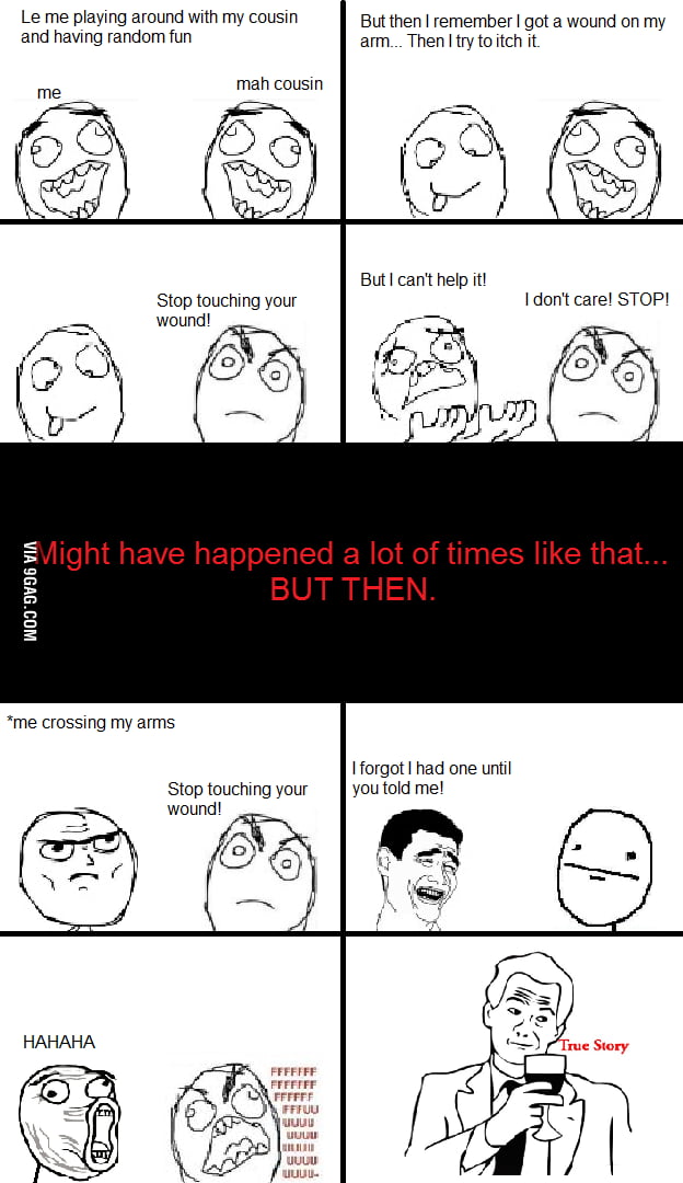 Wound itching - 9GAG