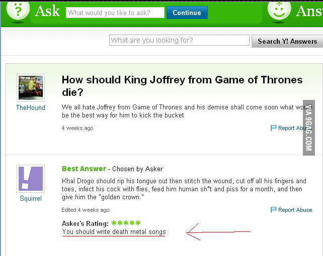 Epic Answer is Epic - 9GAG