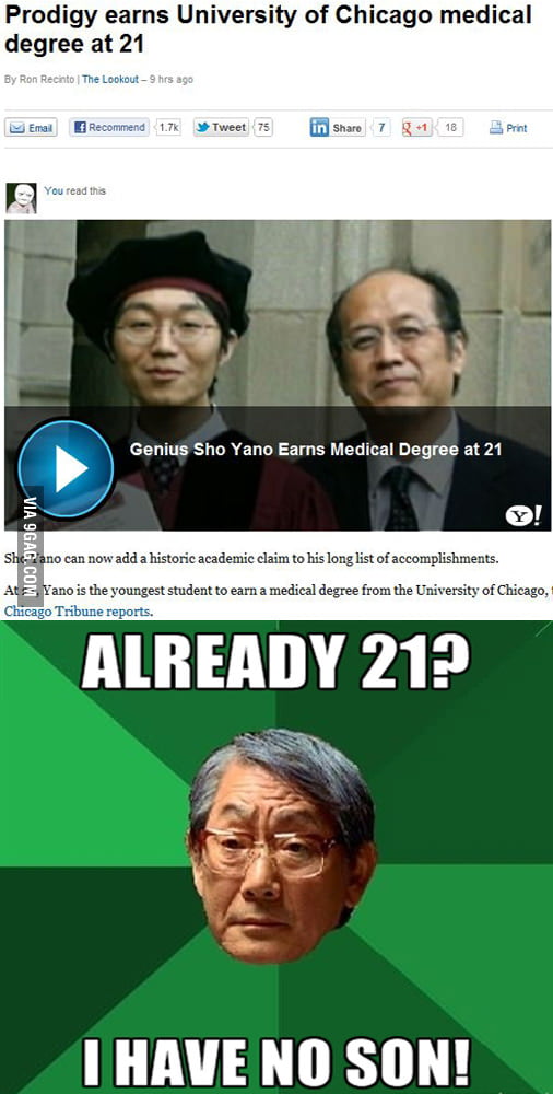 Disappointed Asian Dad - 9GAG