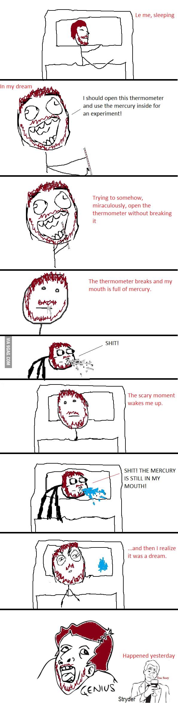 Spitting the pillow - 9GAG