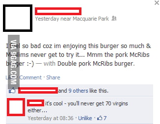 I think I'd prefer the mcrib - 9GAG