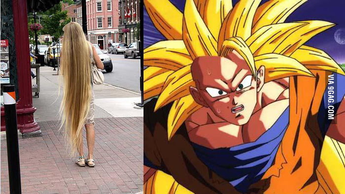 Super Saiyan lvl 999 - 9GAG