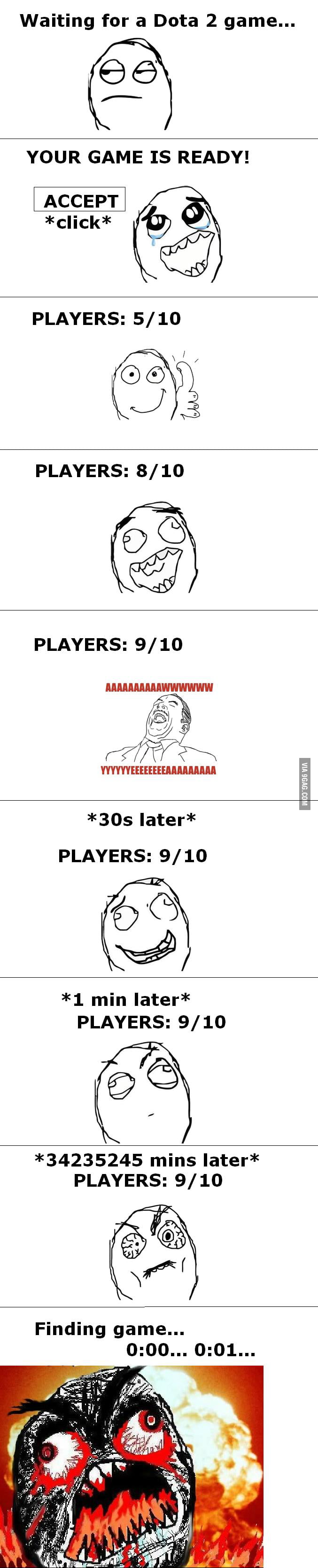 Dota 2 rage - 9GAG