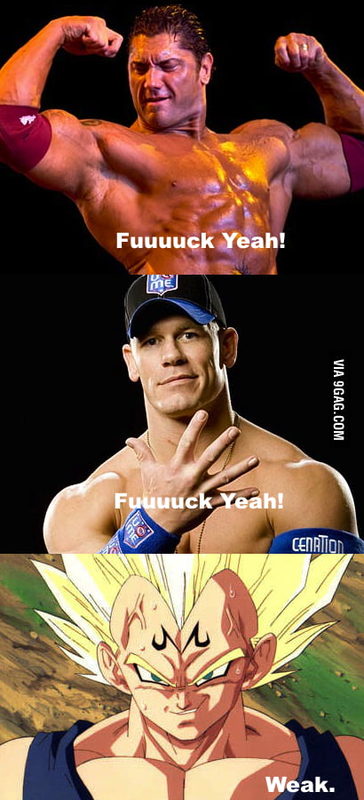 Vegeta does not approve. - 9GAG