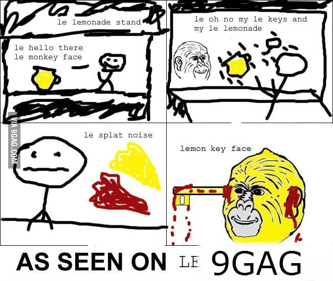 Lemon key face - 9GAG