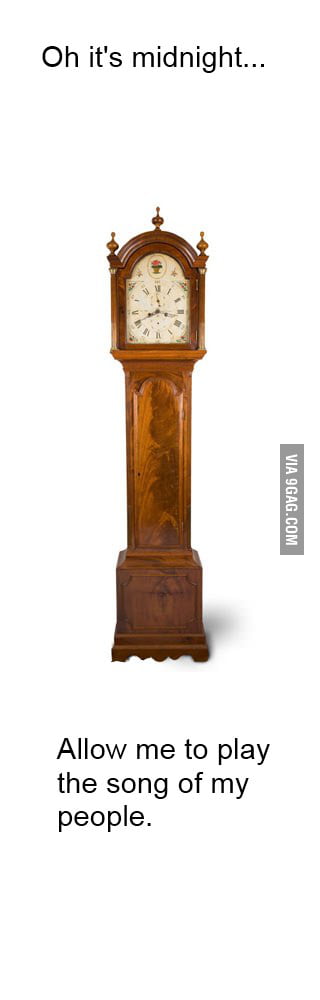 Scumbag clock - 9GAG