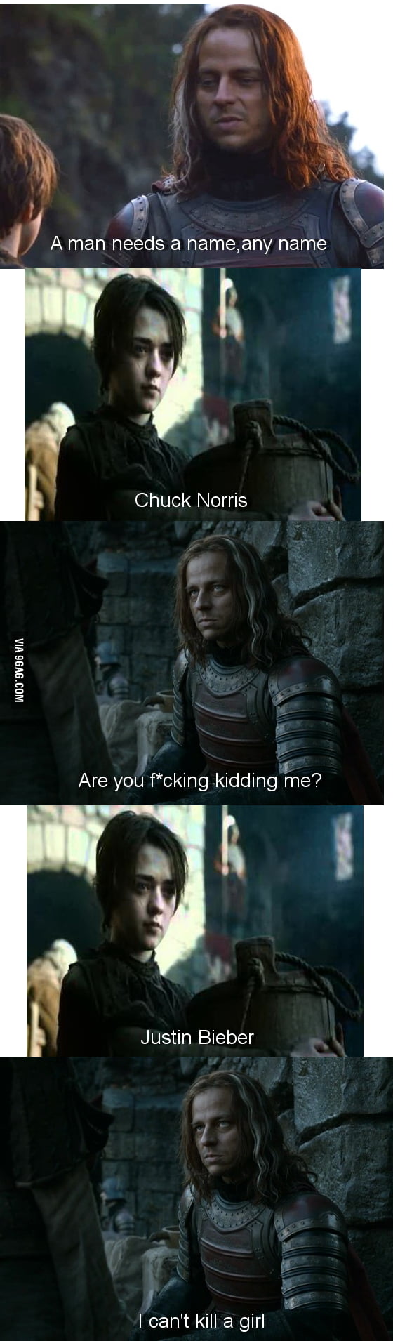A man needs a name... - 9GAG