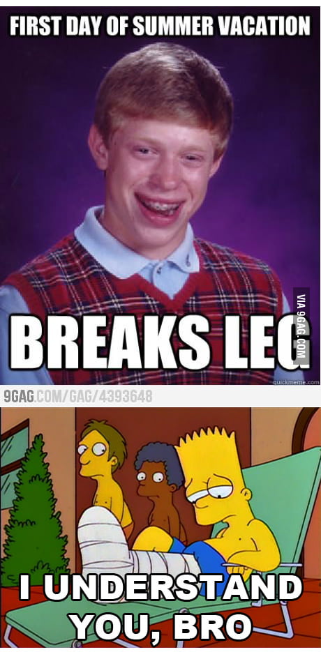 Bad luck Bart - 9GAG