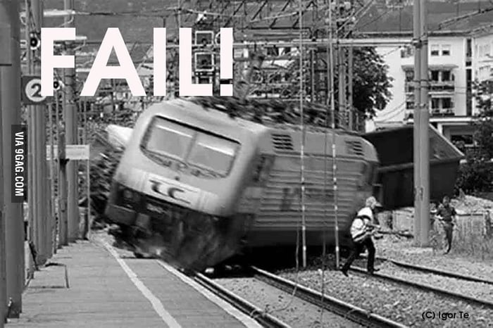 Train: FAIL - 9GAG
