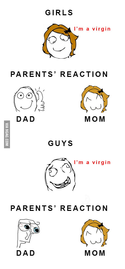 Parents' reaction - 9GAG