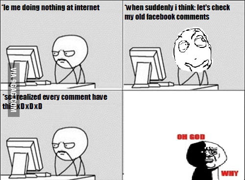 Old facebook comments.. - 9GAG