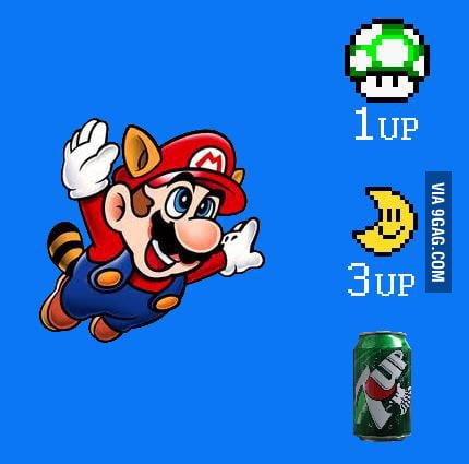 Mario Gets 7up - 9GAG