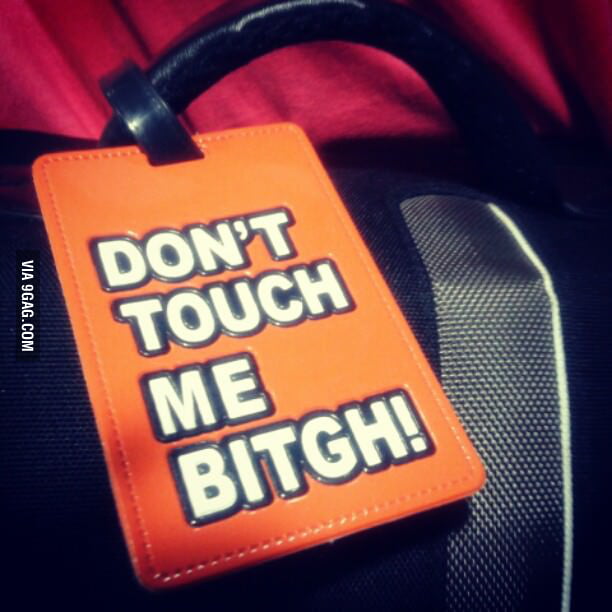 Bag-tag fail - 9GAG