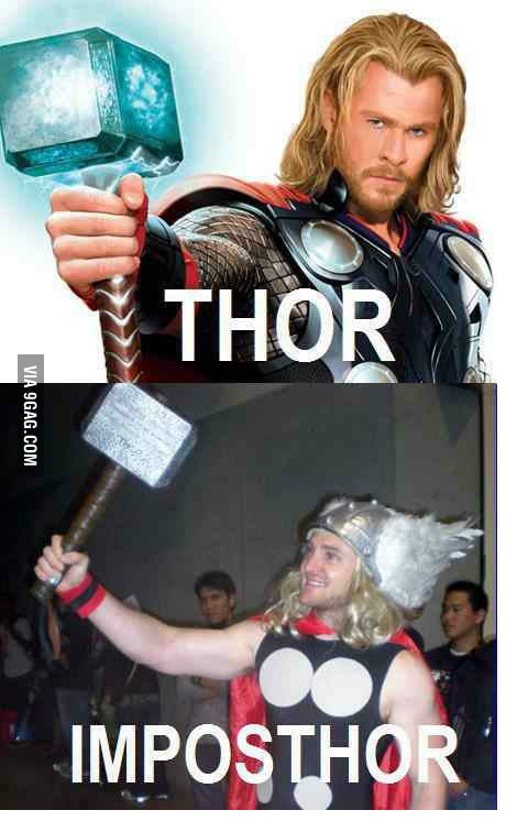 Thor--- what? - 9GAG