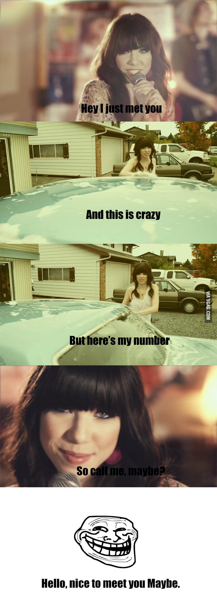 Hello, nice to meet you Maybe - 9GAG