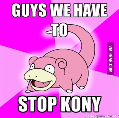 STOP KONY! - 9GAG