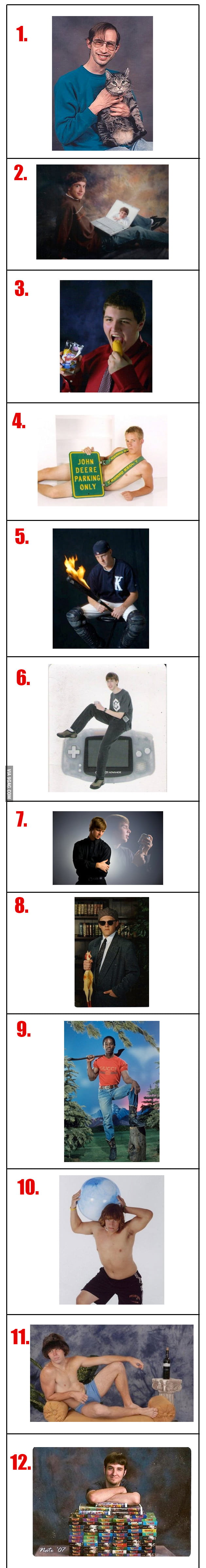 Hilariously Awkward Senior Portraits - 9GAG