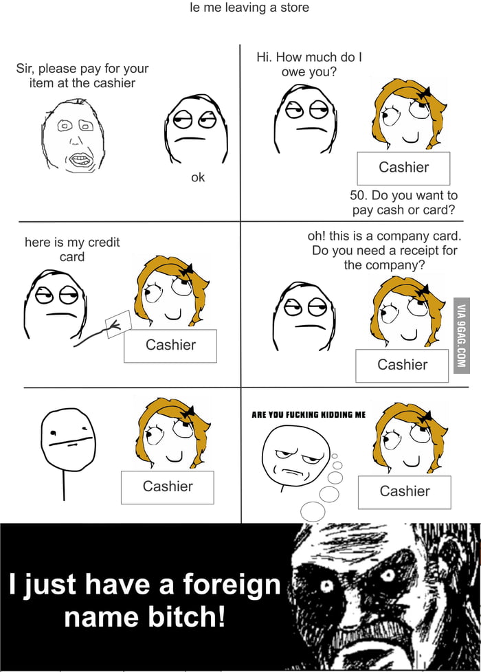 Foreign name fail - 9GAG