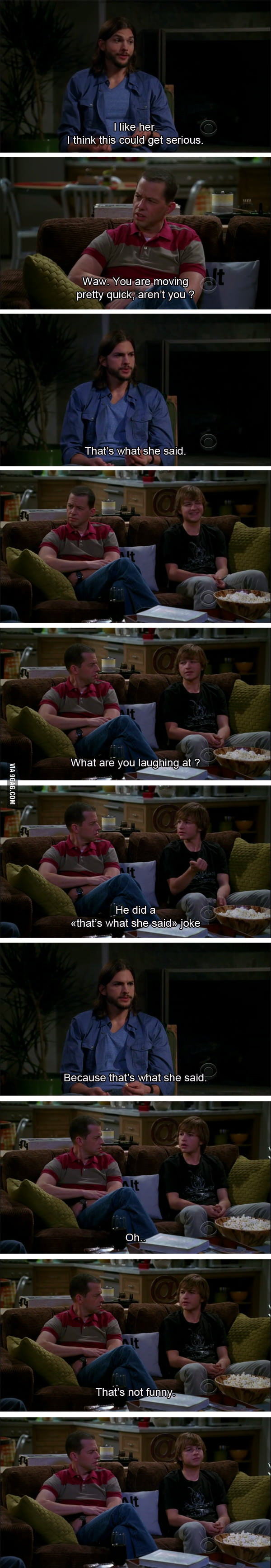That's what Jake said. - 9GAG