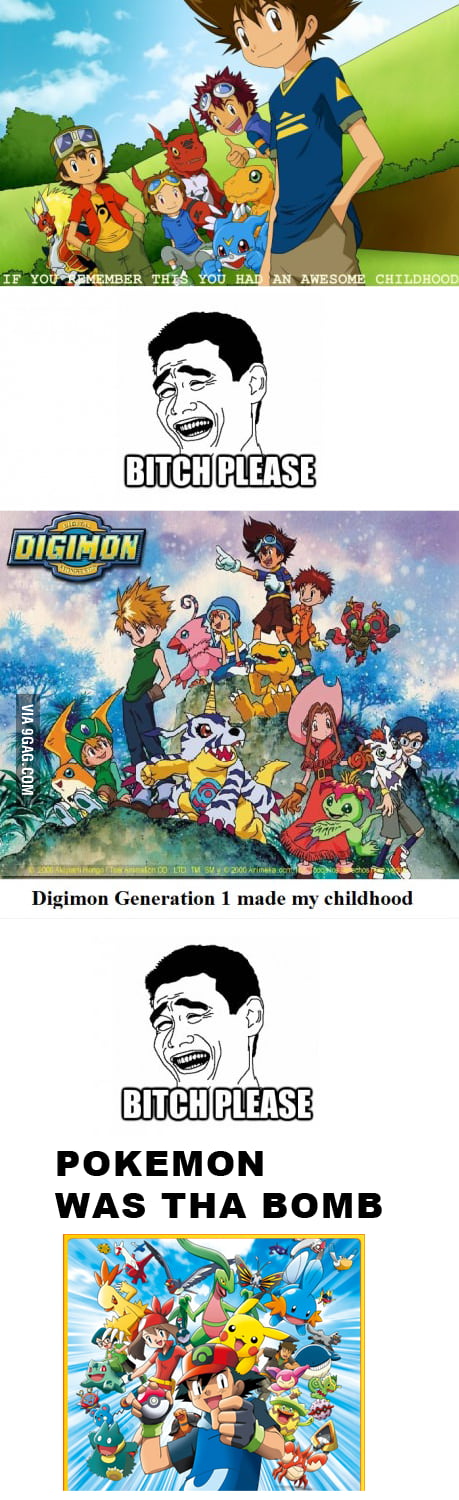 Scumbag Digimon ripping off pokemon - 9GAG
