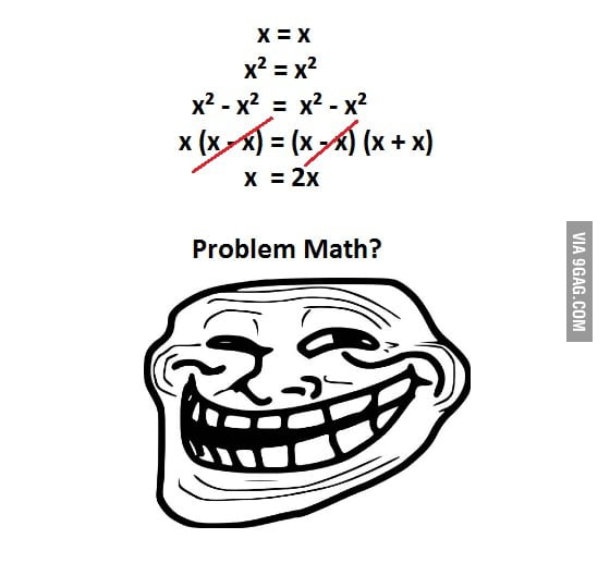 Problem Math? - 9GAG