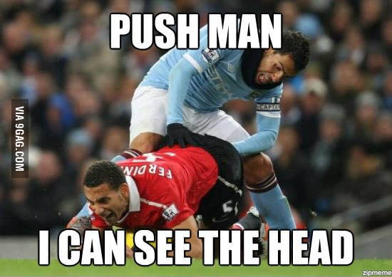 Push harder... - 9GAG