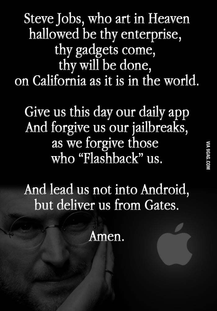 Steve Jobs AMEN - 9GAG