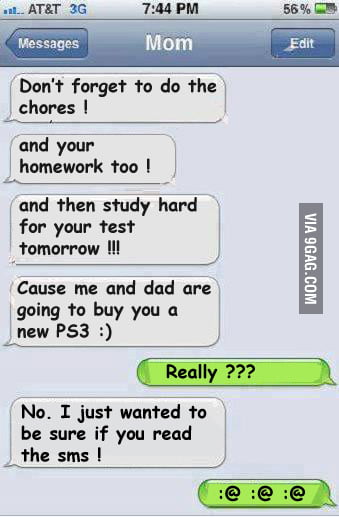 Trolling moms - 9GAG