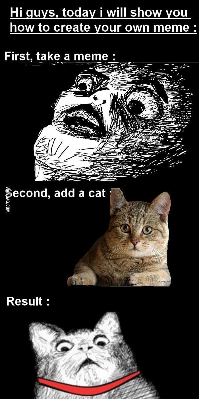 How to create a meme - 9GAG