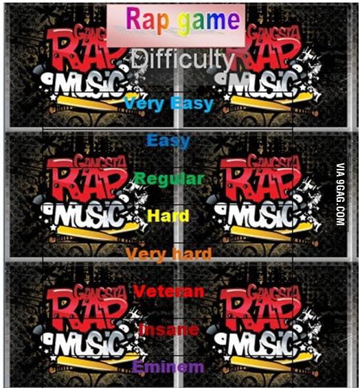 8 levels of rap - 9GAG