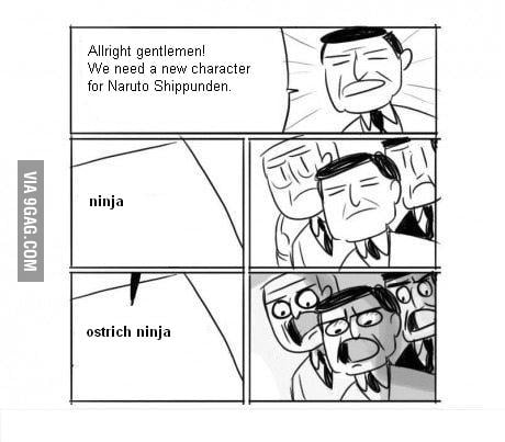 Ninja ostrich, ninja ostrich does what a ninja ostrich does - 9GAG