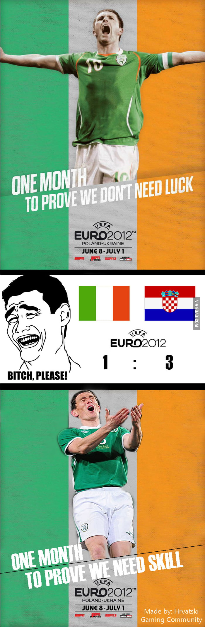 IRL vs. CRO (my first meme pls dont be harsh) - 9GAG