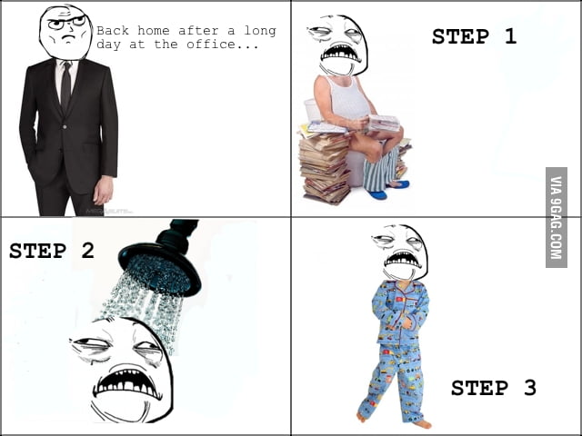 The 3 Step Program! - 9GAG