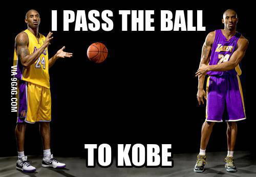 Kobe pass - 9GAG