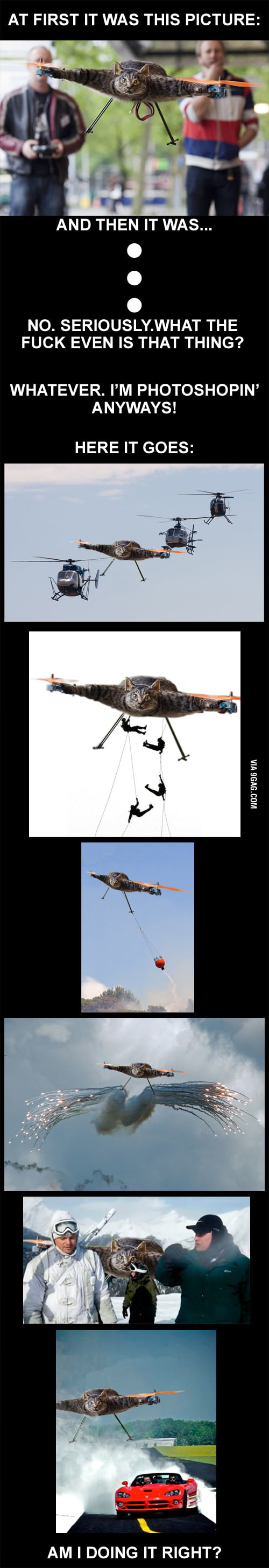 ROFLcopter. The real one. - 9GAG