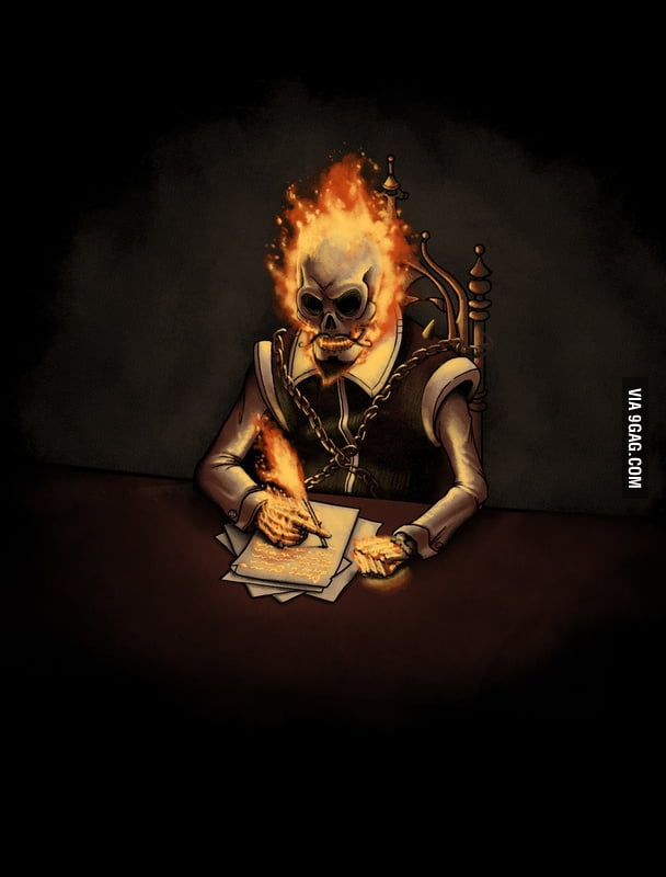 Ghost Writer - 9GAG
