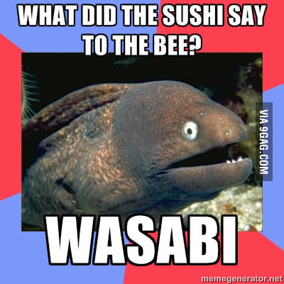 Bad Joke Eel strikes again!~ - 9GAG