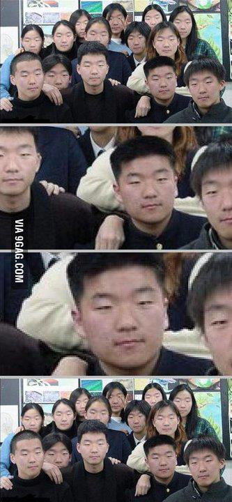 Perfect face swap ever - 9GAG