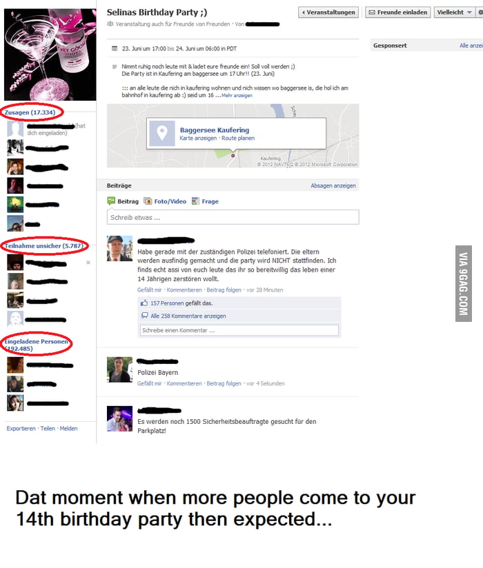 Facebook birthday rage - 9GAG