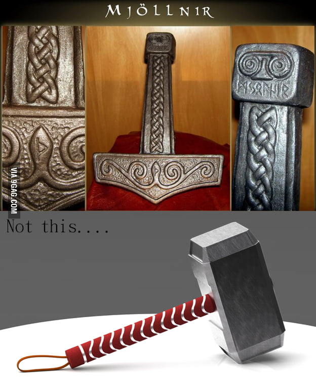The real Mjöllnir....!!!!! - 9GAG