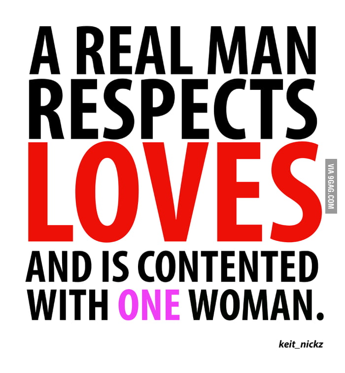 A real man - 9GAG