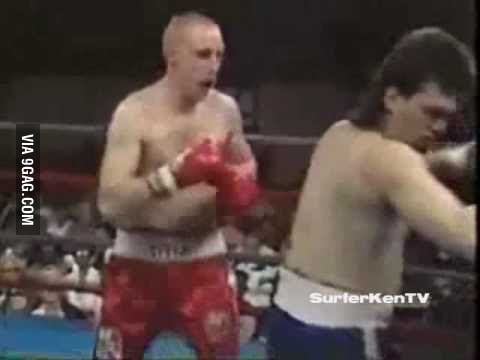 Worst Boxer in the History of the World ...epic mullet!!! - 9GAG