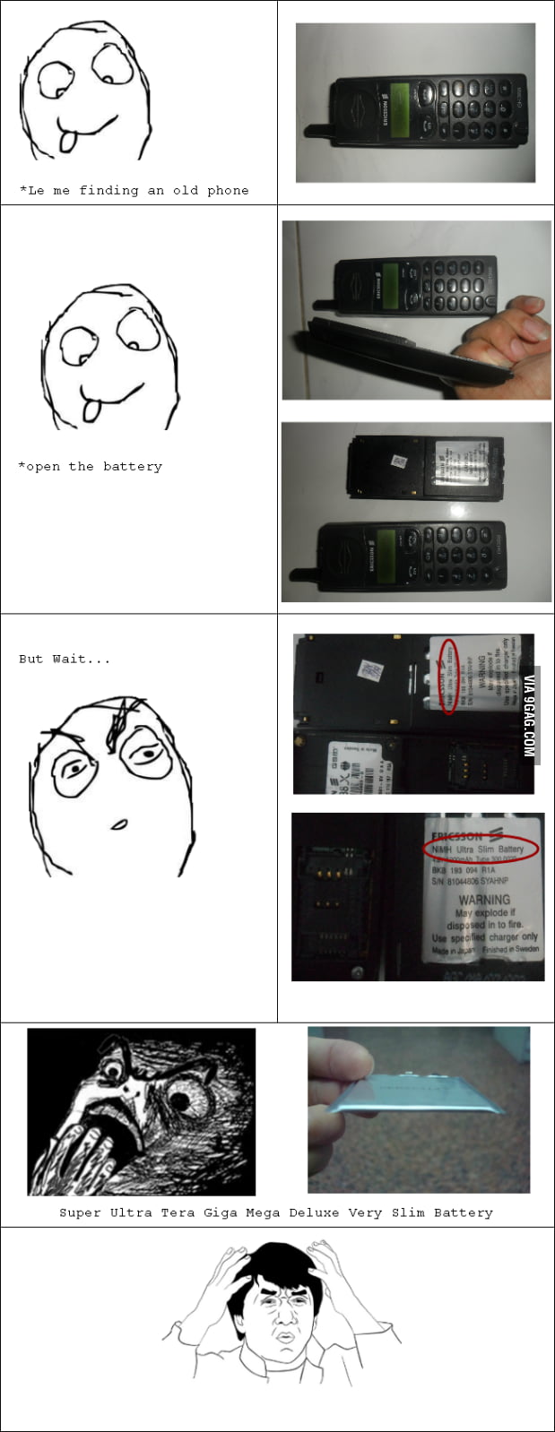 Super Ultra Tera Giga Mega Deluxe Slim Battery - 9GAG